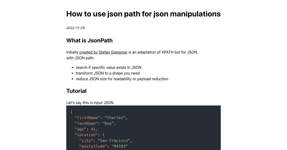 How to use json path for json manipulations