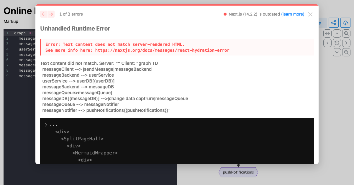 Online MermaidJS playground